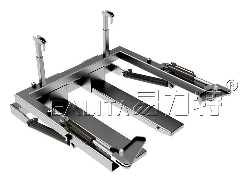 Hydraulic Forward Bulk Bin Tipper WLL 1000kg F-FBT-SH,Forklift Attachments